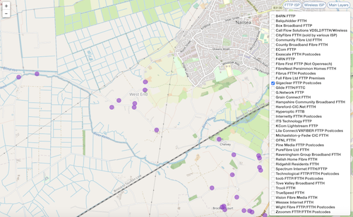Gigaclear FTTP arrives in West End | thinkbroadband