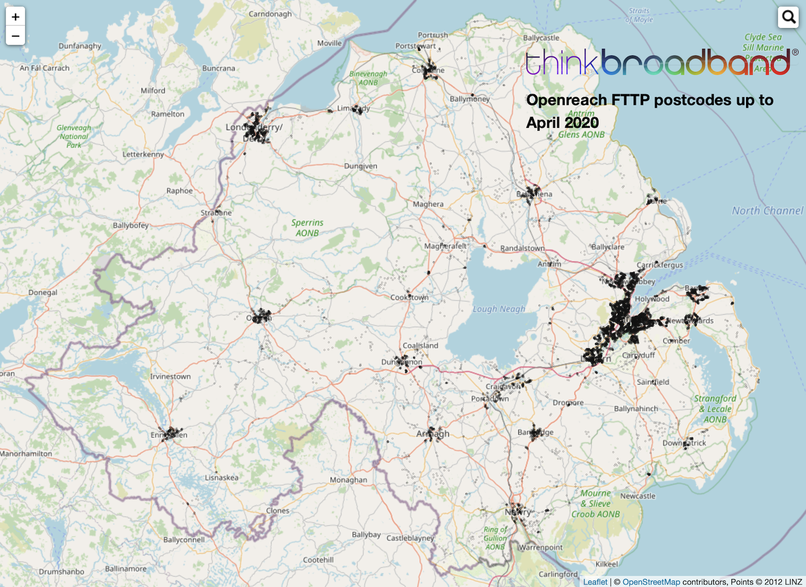 Tracking of Openreach FTTP roll-out in Northern Ireland breaks 530,000 ...