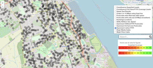 Over 13,000 premises with Openreach FTTP available on Rock Ferry ...