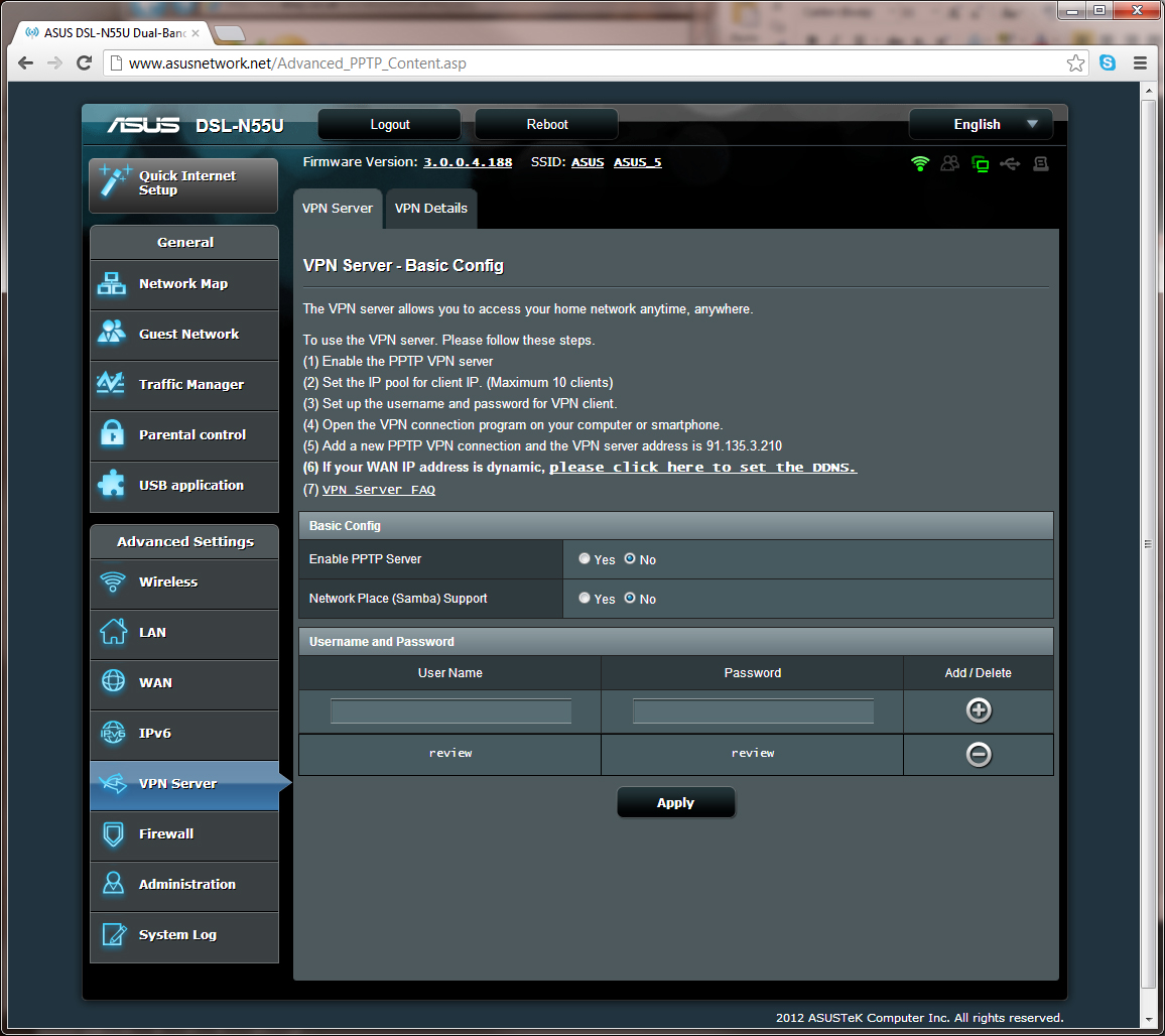 Asus DSL-N55U ADSL2+ Dual-Band Modem/Router Review | thinkbroadband