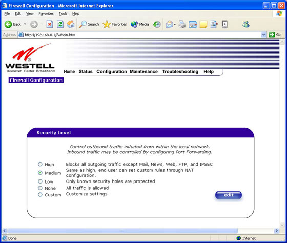 Westell ProLine 6000 ADSL router/bridge Review | thinkbroadband