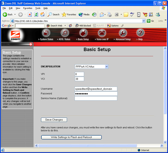 Zoom X5v ADSL modem/router with VoIP review | thinkbroadband