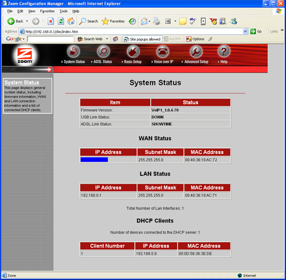 Zoom X5v ADSL modem/router with VoIP review | thinkbroadband