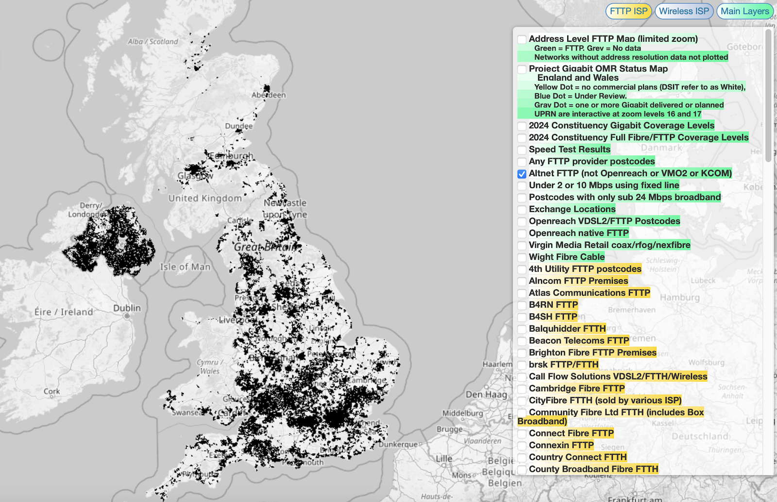 EXCLUSIVE: Alt Net fibre to the premises now available to 40% of UK ...