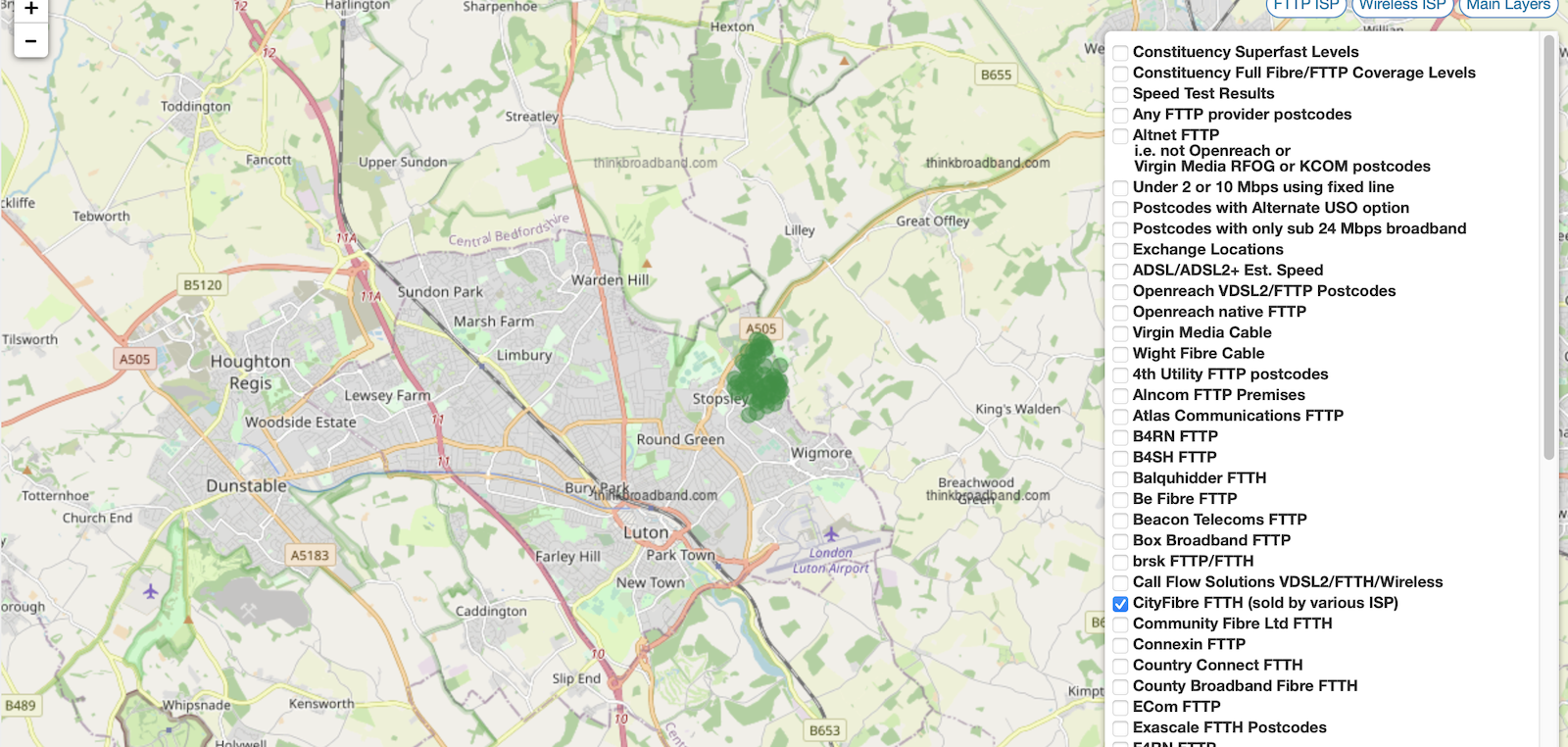 CityFibre full fibre roll-out drags Luton up the FTTP league ...