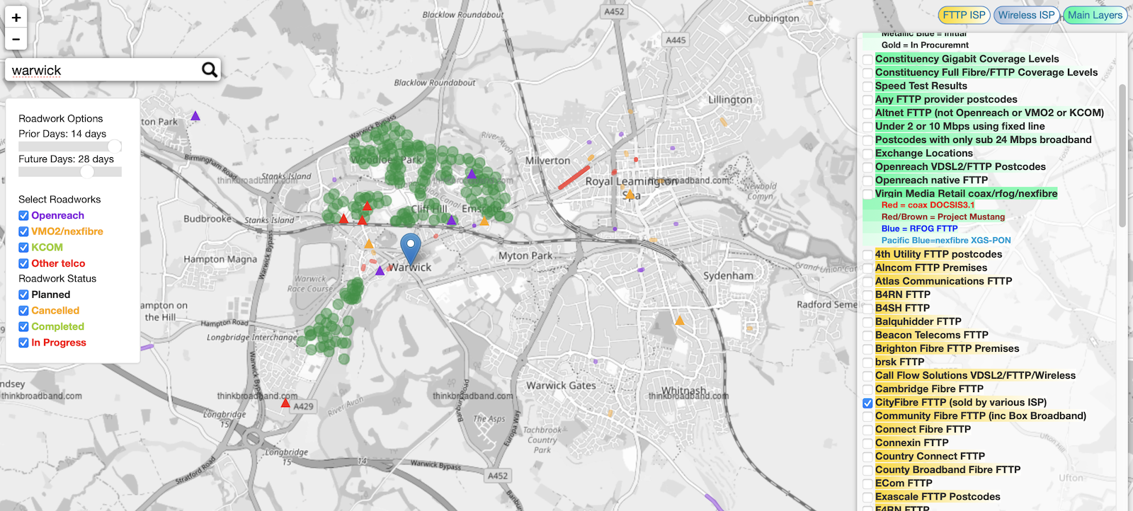 Warwick CityFibre rollout now a Zen Internet exclusive - UPDATED ...