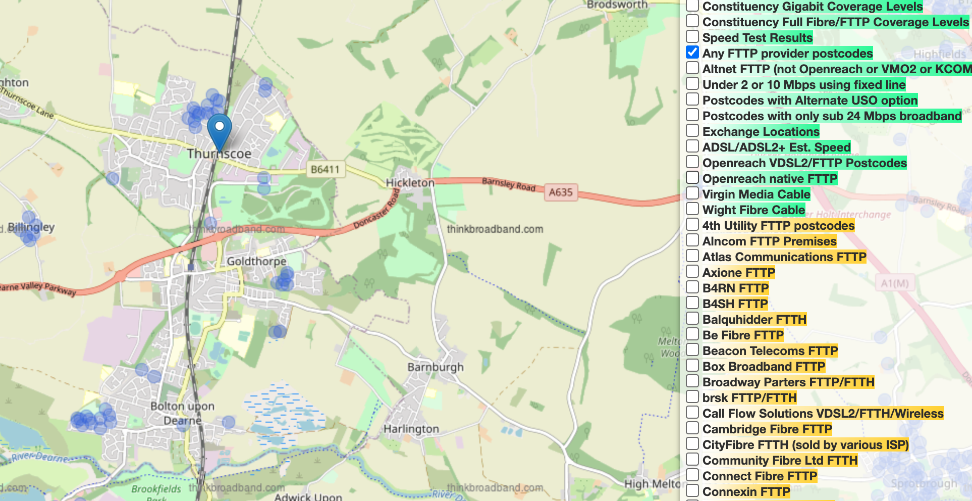 Thurnscoe and surrounding area to receive FTTP from Digital ...