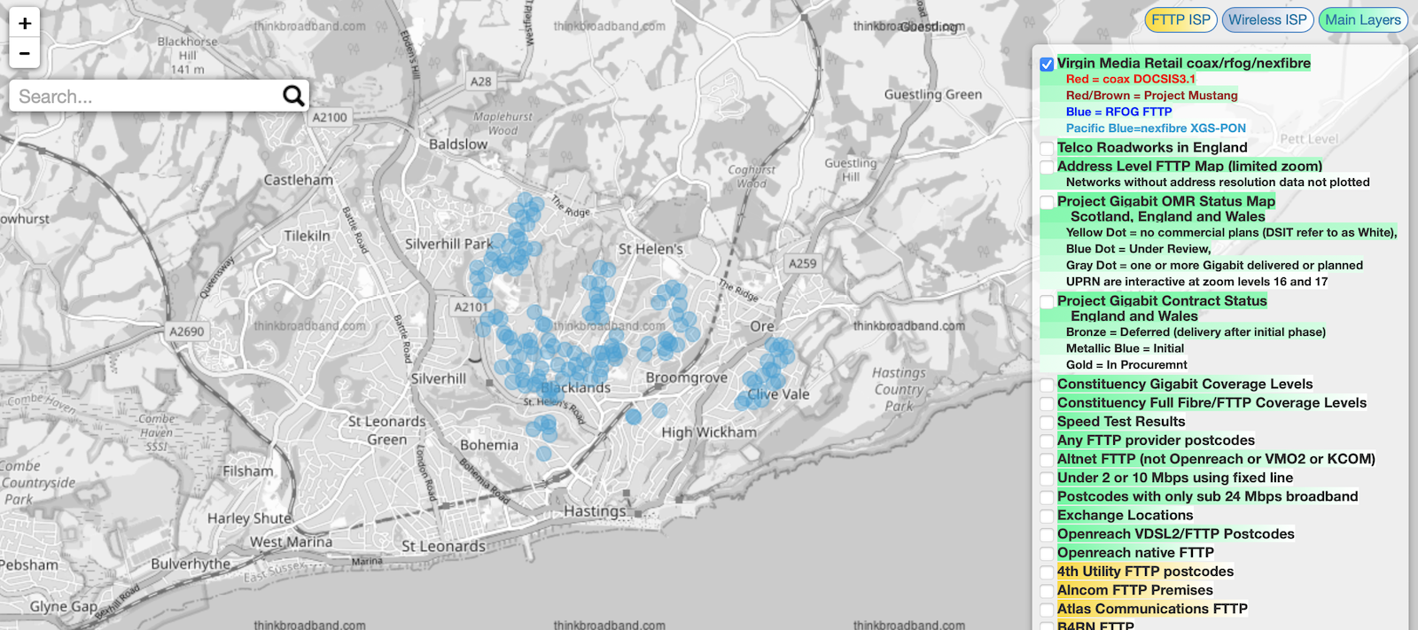 Virgin Media O2 now in Hastings as nexfibre rolls out in town ...