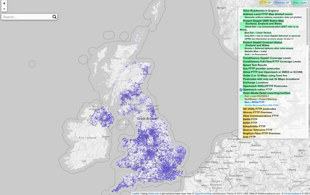 18 million premises passed by Openreach full fibre network | thinkbroadband
