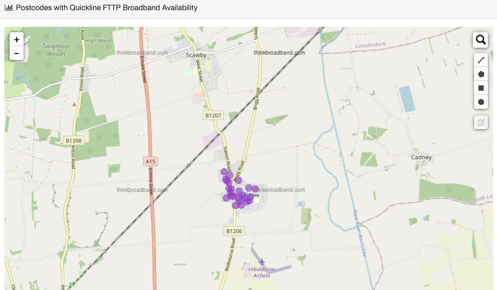 Parts of Hibaldstow now have Quickline full fibre available ...