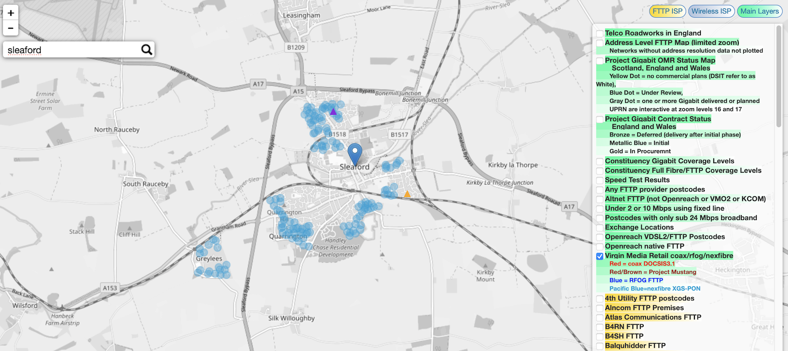 nexfibre brings third full fibre option to Sleaford | thinkbroadband