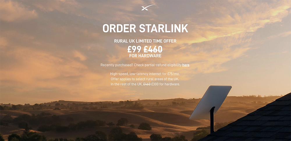 Discounted Starlink hardware offer | thinkbroadband