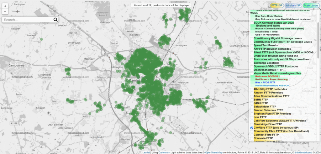 CityFibre Project Gigabit full fibre rollout now one year old ...