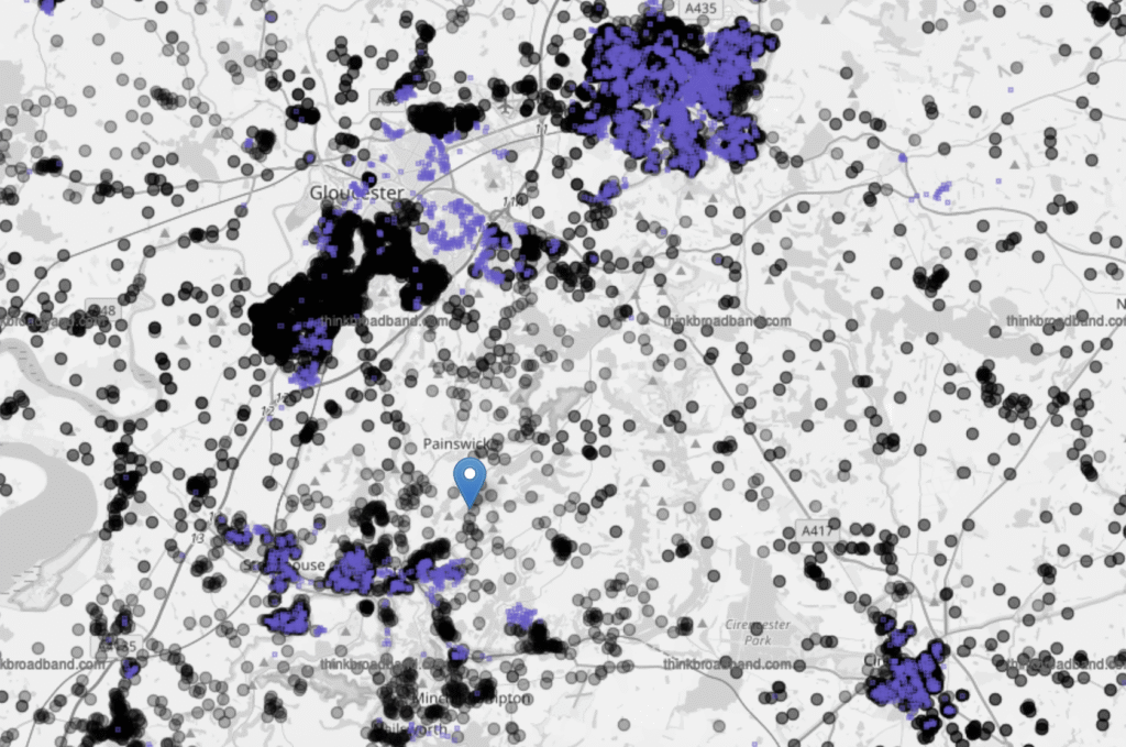 Openreach fibre rollouts in Gloucestershire | thinkbroadband