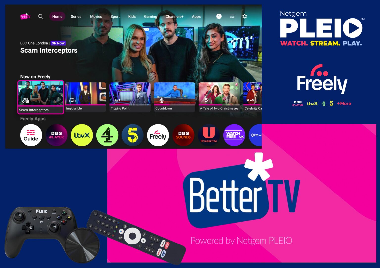 Brsk launches Netgem's PLEIO with Freely | thinkbroadband