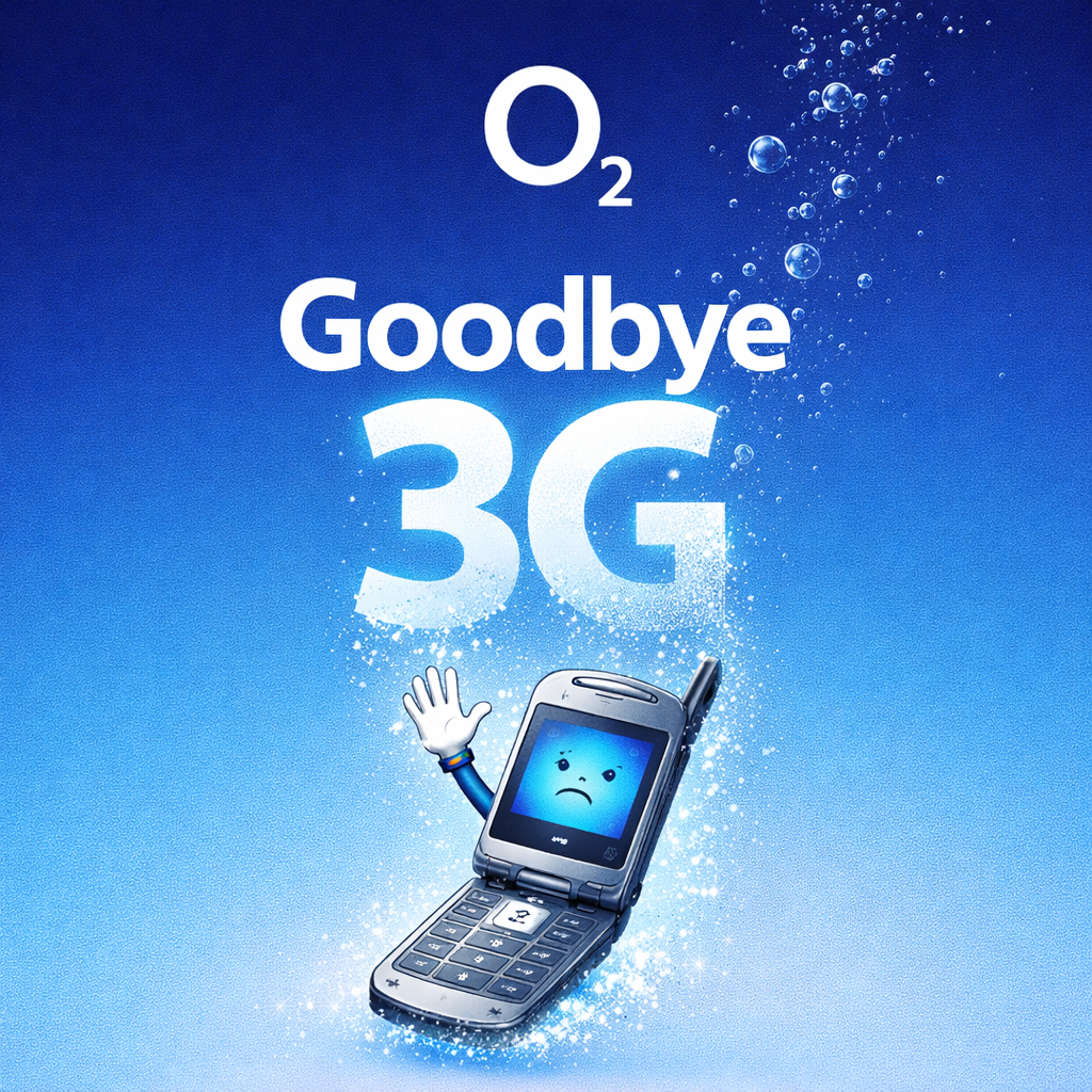 O2 says farewell to 3G | thinkbroadband