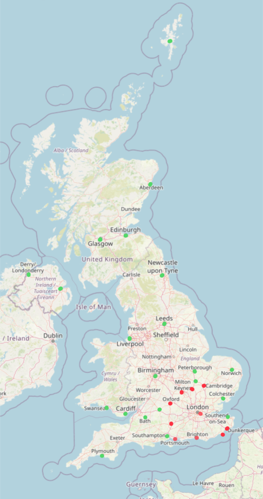 Where is Starlink's new £35/month package available? (also demand ...